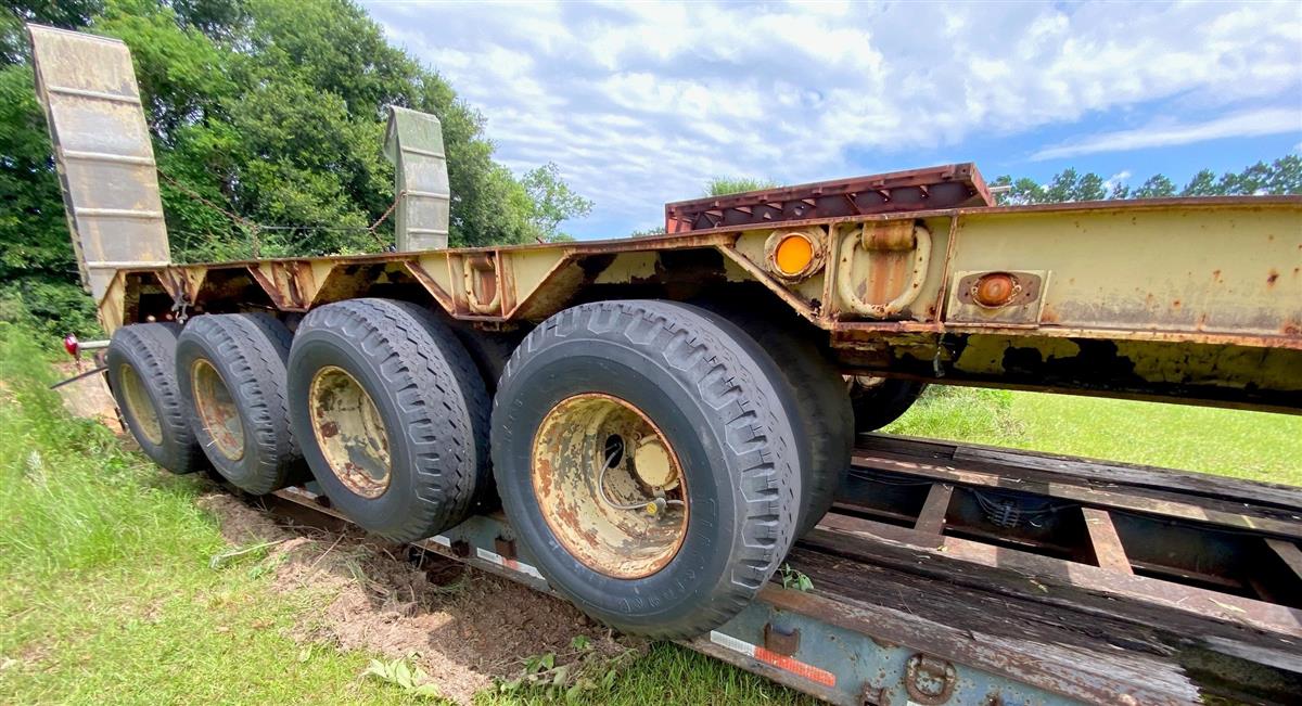 M747 60 Ton Tank Retriever 4 Axle Trailer